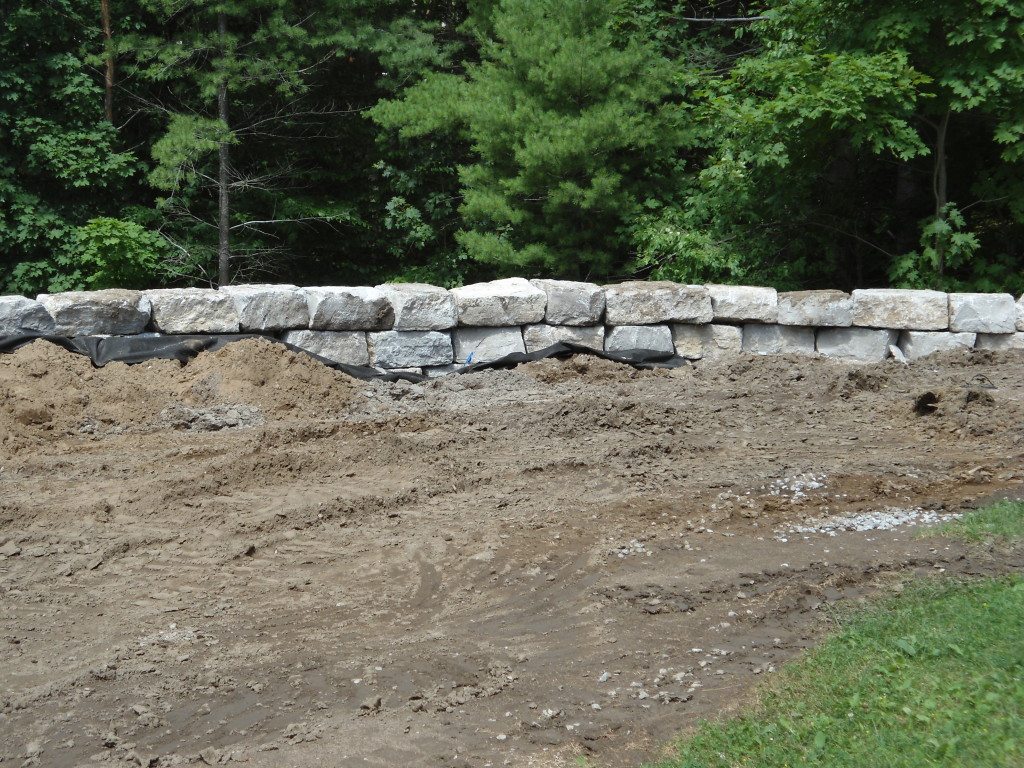 Natural Stone Retaining Walls, Midland, ON